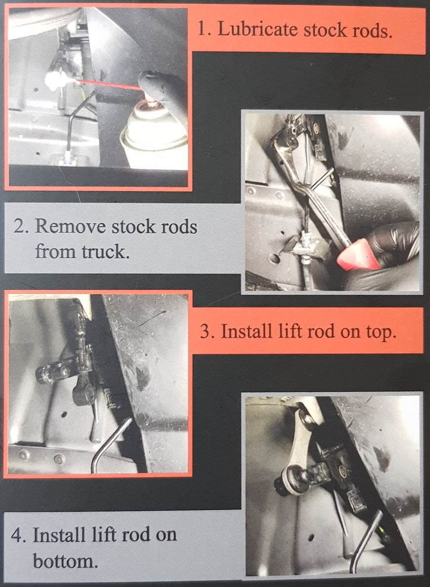 Lift Rods for Land Rover Defender 2020+ – AUTOFORM